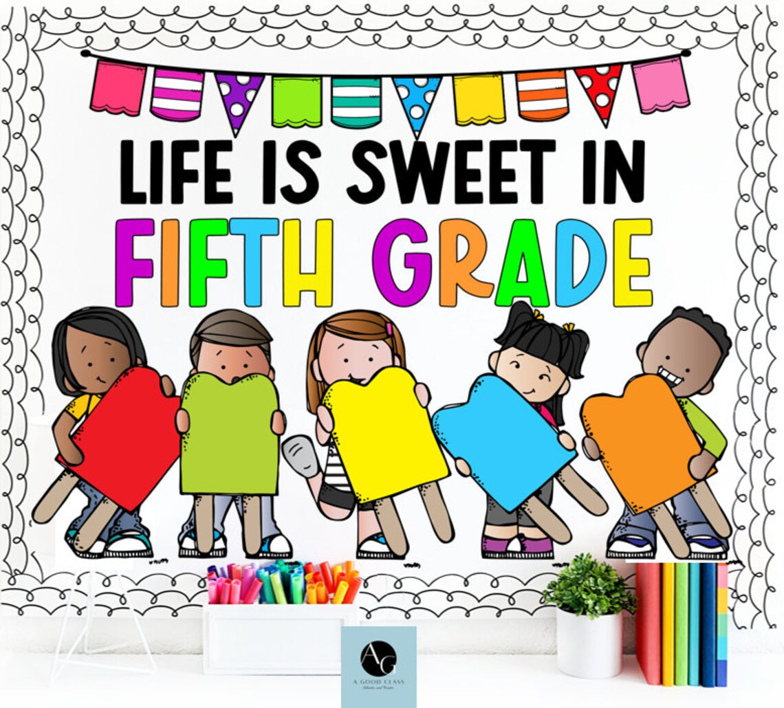 Life is Sweet Popsicle Bulletin Board Kit- Back to School Bulletin ...