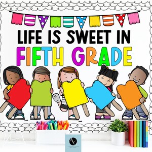 Life is Sweet Popsicle Bulletin Board Kit- Back to School Bulletin ...