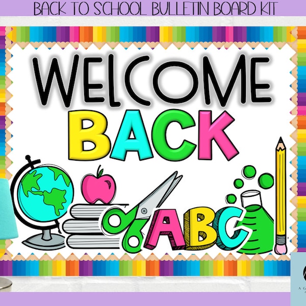 Back to School Bulletin Board - Etsy
