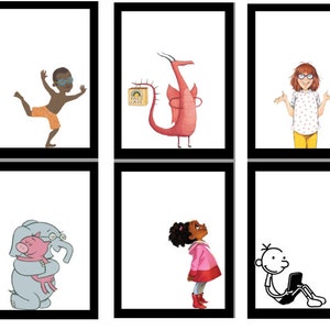 Diverse Children’s Book Character Posters - Storybook Characters With a ...