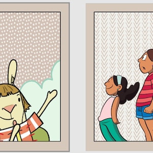 Diverse Book Character Posters for Older Elementary/ Jr. High and ...