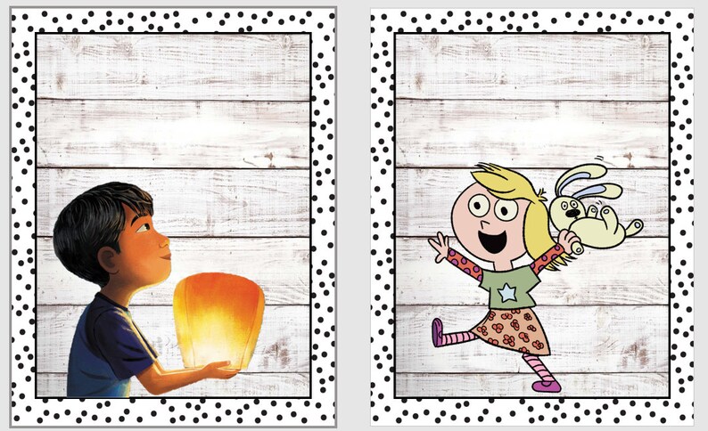 Diverse Childrens Book Character Posters Storybook - Etsy