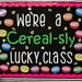 We're A Cereal-sly Lucky Class Bulletin Board Kit Lucky - Etsy