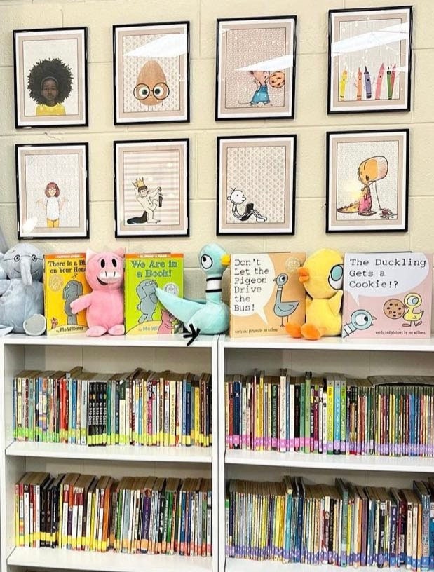 Diverse Children’s Neutral Boho Modern Story Book Character Posters ...