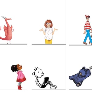 Diverse Book Character Posters- Classroom Storybook Characters With a ...