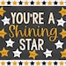 Star Theme Bulletin Board and Door Kit Super Stars/ Dream Big/ Shining ...