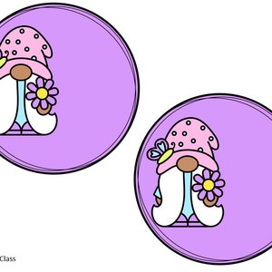 Spring Gnome Theme Bulletin Board and Door Kit- Spring Décor - Etsy