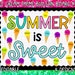 Sweet Summer Ice Cream Bulletin Board Kit Ready for a Sweet Summer - Etsy