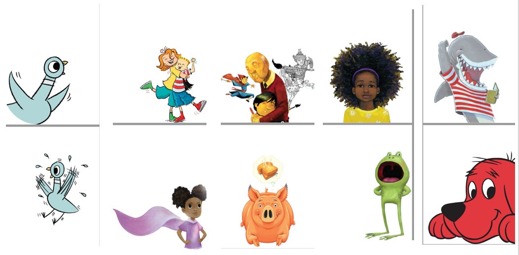 Diverse Book Character Posters Classroom Storybook Characters - Etsy