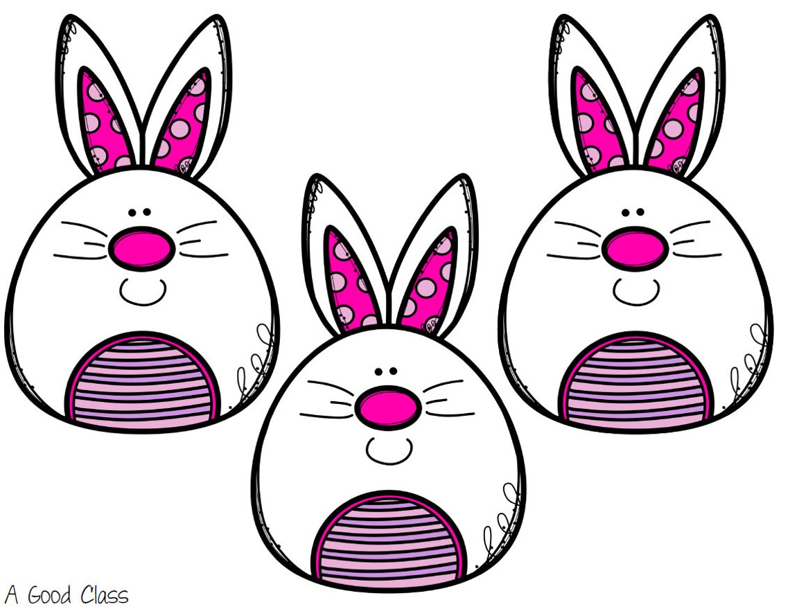 Hoppy Spring Bunny Theme Bulletin Board Kit- Easter Theme Decor - Etsy