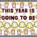 Popcorn/ Movie Theme Back to School Bulletin Board and Door Kit - Etsy