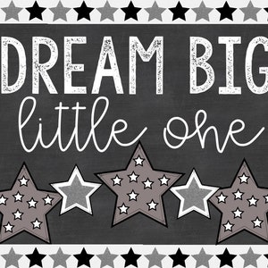 Star Theme Bulletin Board and Door Kit- Super Stars/ Dream Big/ Shining ...
