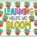 Spring Flowers Blooming Bulletin Board Kit - Etsy