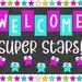 Star Theme Bulletin Board and Door Kit Super Stars/ Dream Big/ Shining ...
