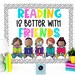 Reading is Better With Friends- Reading Bulletin Board Kit- Classroom ...