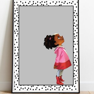 Boho Modern Theme Diverse Children’s Book Character Posters- Classroom ...