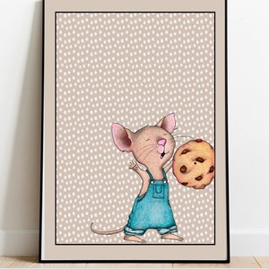 Diverse Children’s Neutral Boho Modern Story Book Character Posters ...
