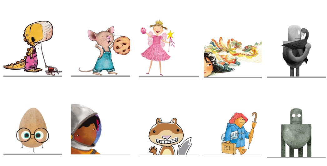Diverse Book Character Posters Classroom Storybook Characters - Etsy