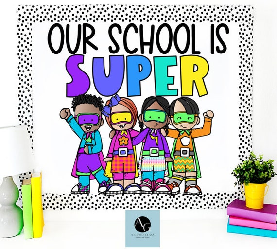 Superhero Classroom Door MCSD Superintendent Vance Varner On X: "The