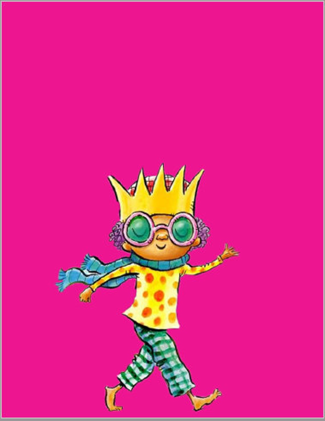 Diverse Children’s Story Book Character Posters With a Primary Color ...