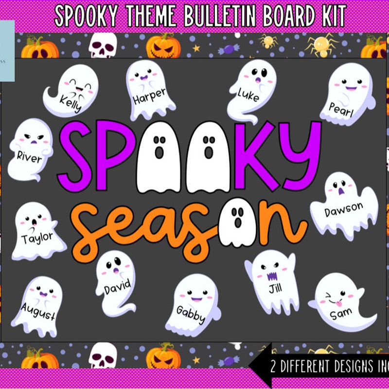 Ghost Theme Bulletin Board - Etsy