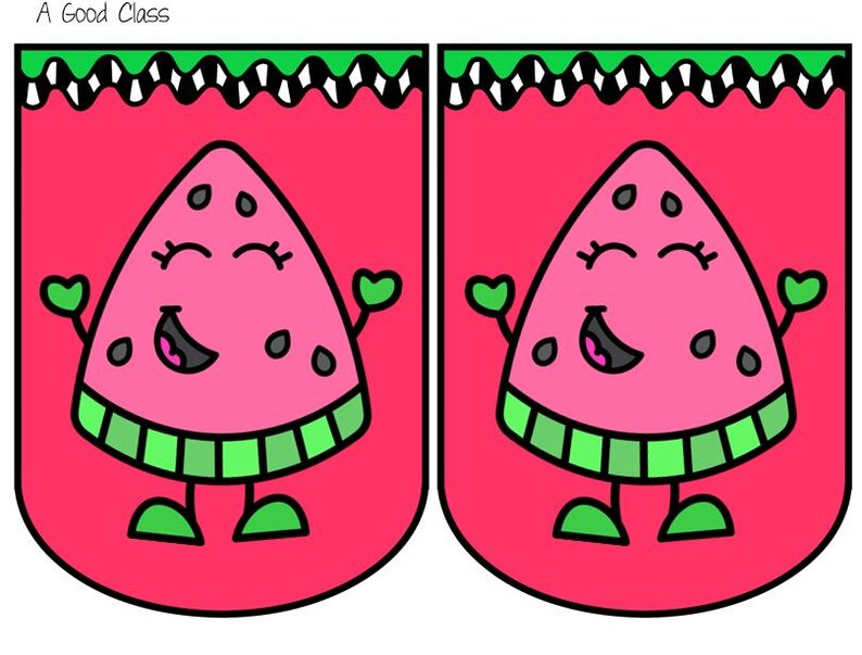 Watermelon Bulletin Board- Our Class is One in a Melon Bulletin Board ...