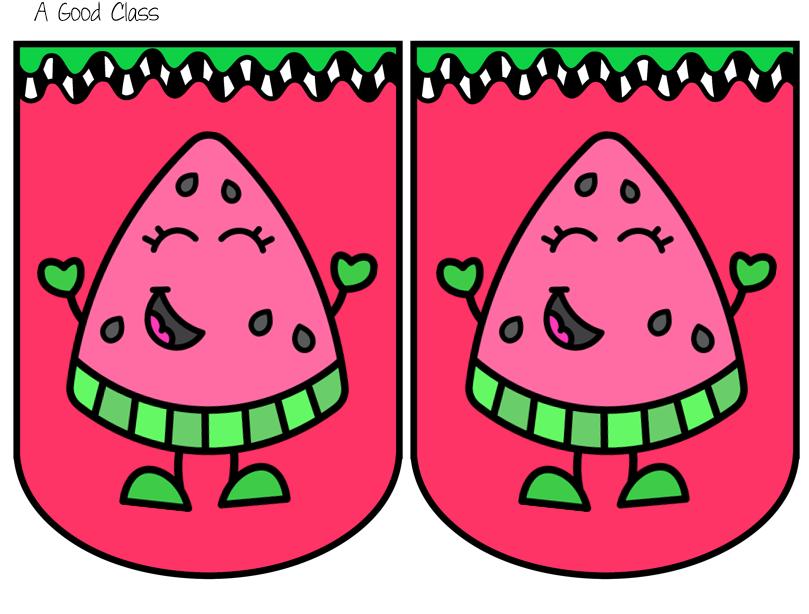 Watermelon Bulletin Board- Our Class is One in a Melon Bulletin Board ...