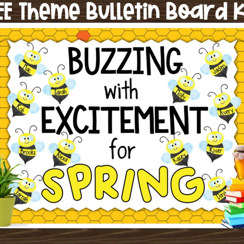 Bee Bulletin Board - Etsy