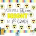 Shine Bright Light Bulb Theme Bulletin Board Kit- Back to School the ...