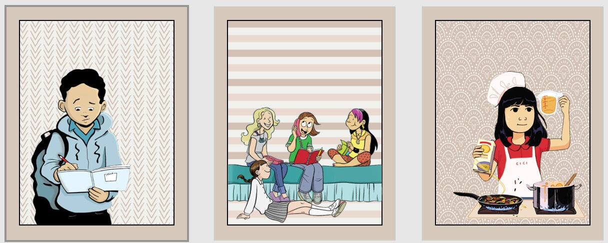 Diverse Book Character Posters for Older Elementary/ Jr. High - Etsy