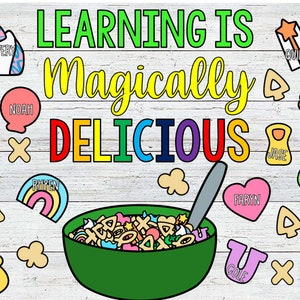 March Lucky Charms Bulletin Board Kit- St. Patrick's Day Bulletin Board ...