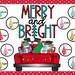 Merry and Bright Theme Holiday Bulletin Board and (Download Now) - Etsy