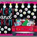 Merry and Bright Theme Holiday Bulletin Board and (Download Now) - Etsy