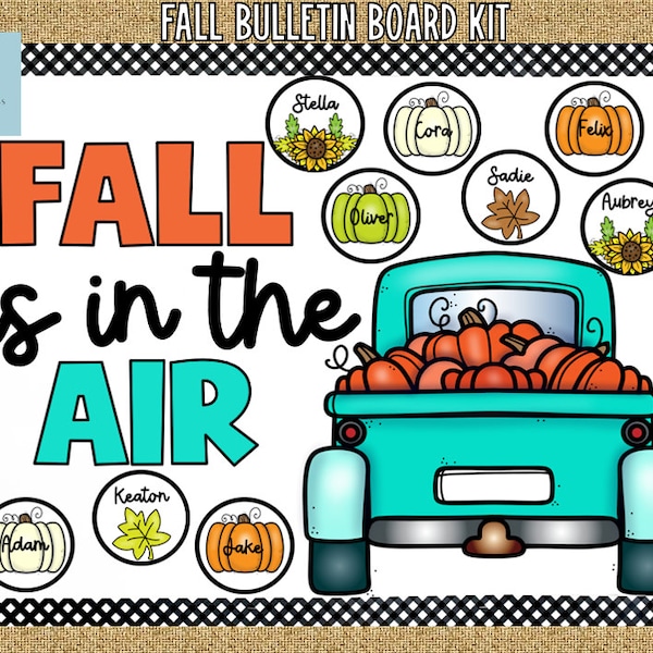 Fall Bulletin Boards - Etsy