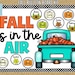 Fall is in the Air Bulletin Board and Door Kit- Fall Pumpkin Truck - Etsy