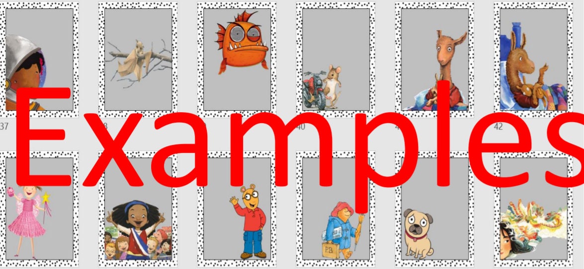 Boho Modern Theme Diverse Childrens Book Character Posters - Etsy