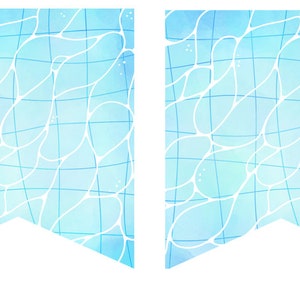 Summer Pool Floaties Theme Bulletin Board and Door Kit- End of the ...