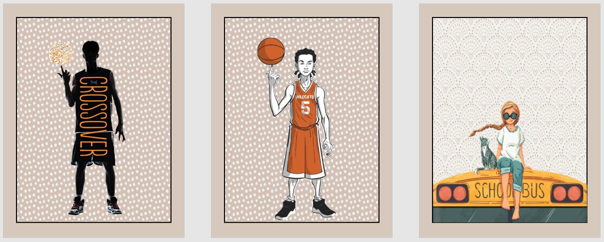 Diverse Book Character Posters for Older Elementary/ Jr. High - Etsy
