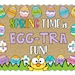 Spring Easter Egg Bulletin Board Kit - Etsy