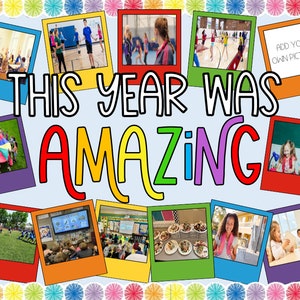 Photo Theme Memories- End of the Year Bulletin Board Kit - Etsy