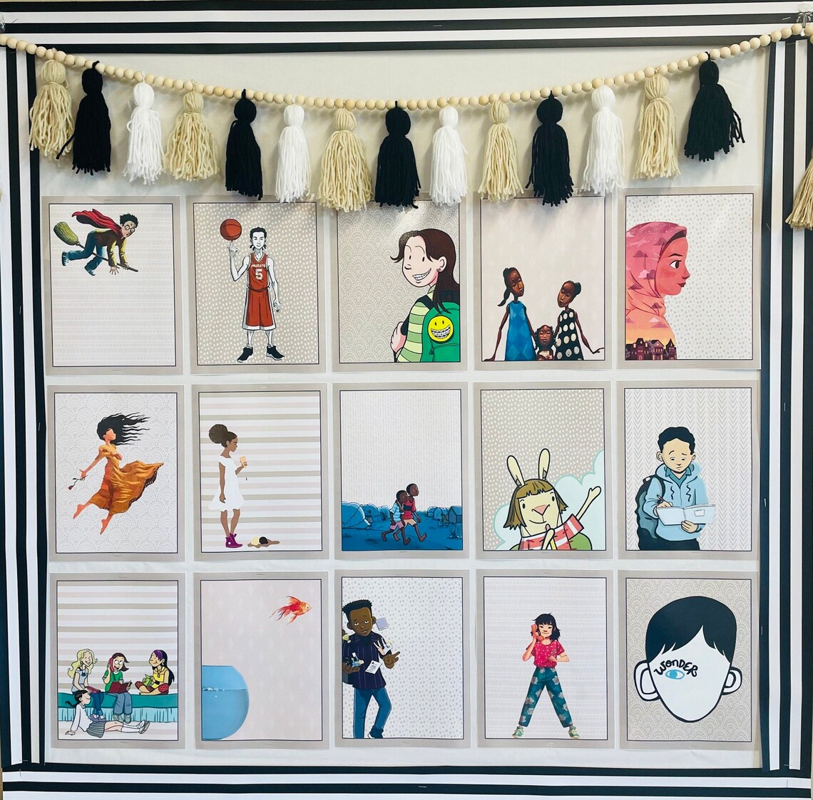 Diverse Book Character Posters for Older Elementary/ Jr. High - Etsy