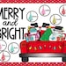 Merry and Bright Theme Holiday Bulletin Board and (Download Now) - Etsy
