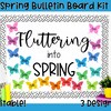 Spring Easter Egg Bulletin Board Kit - Etsy
