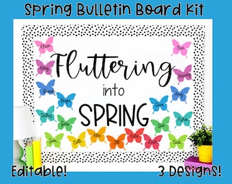 Boho Retro Bulletin Board Letters Daisy Letters - Etsy