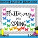Spring Bulletin Board Kit With Butterflies - Etsy