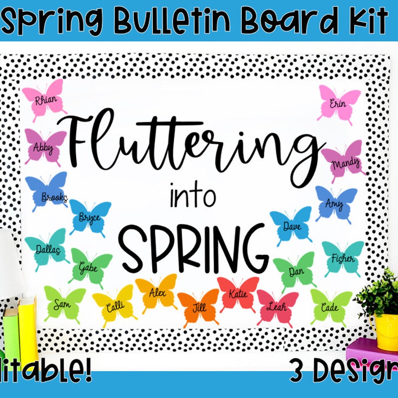 Butterfly Bulletin Board - Etsy
