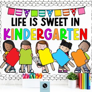Life is Sweet Popsicle Bulletin Board Kit- Back to School Bulletin ...