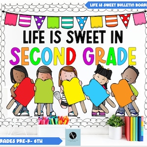 Life is Sweet Popsicle Bulletin Board Kit- Back to School Bulletin ...