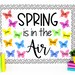 Spring Bulletin Board Kit With Butterflies - Etsy