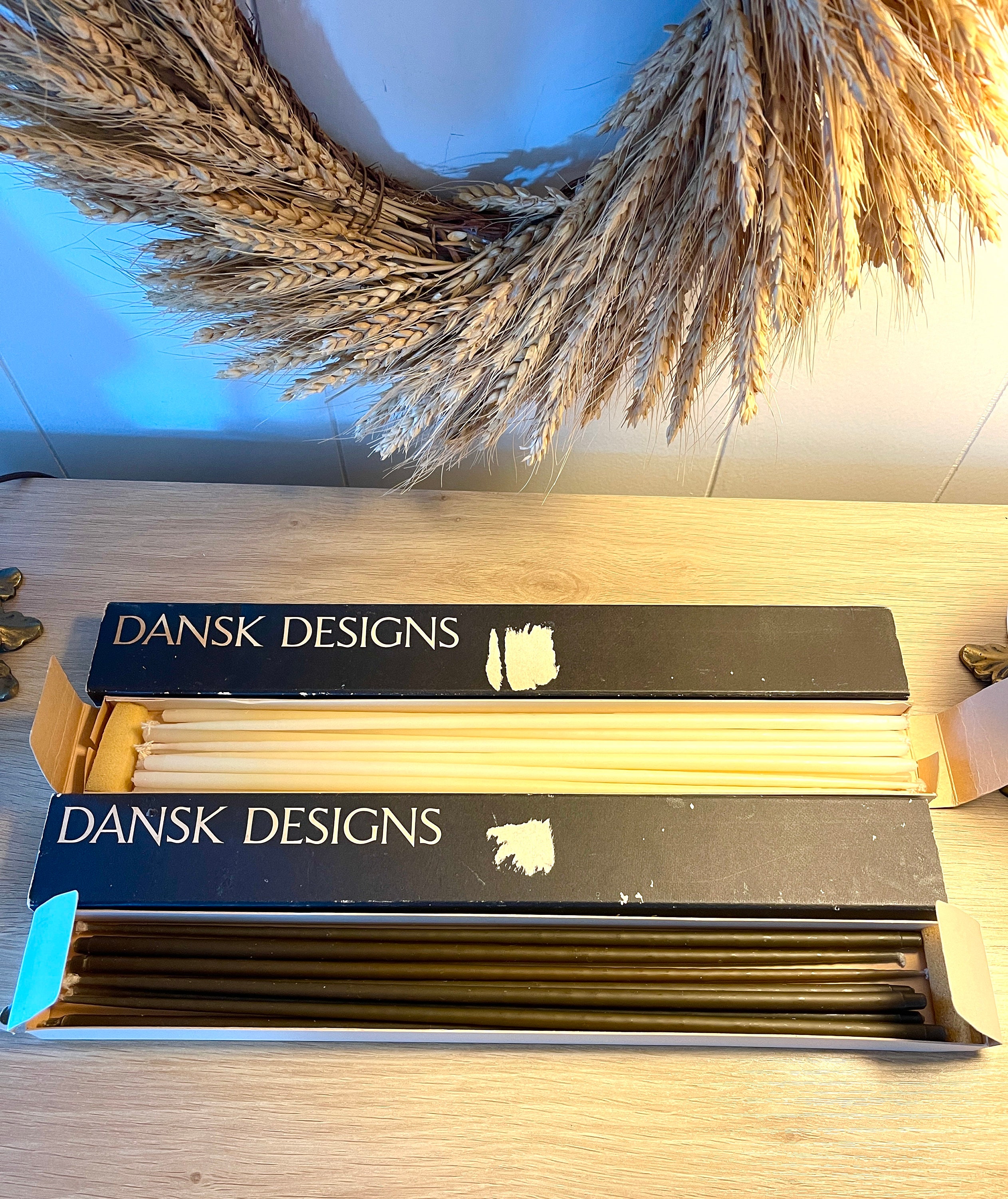 Vintage Mid Century Dansk Designs Handdipped 15 Taper - Etsy